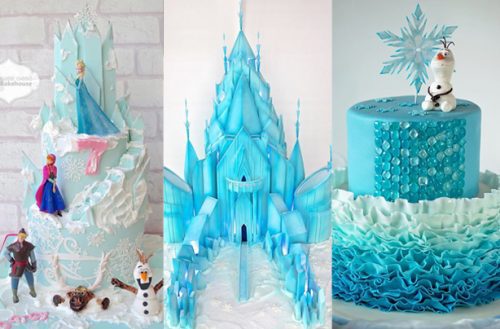 10 Frozen Cakes Inspired By Disney's Frozen For The Kids That Can't Let ...