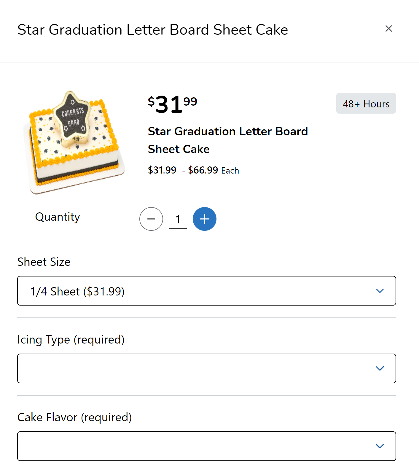 Ralphs Bakery Cakes Prices in 2023